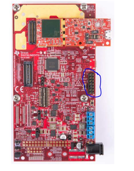 Iwr6843aopevm Connection With Tmdsemu110 U Sensors Forum Sensors
