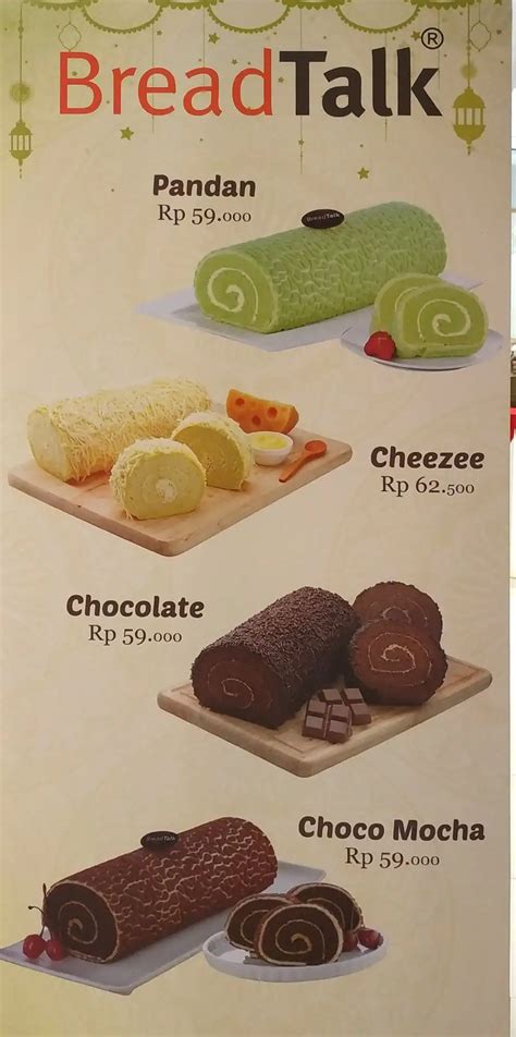Breadtalk Menu Menu For Breadtalk Sudirman Jakarta Zomato Indonesia