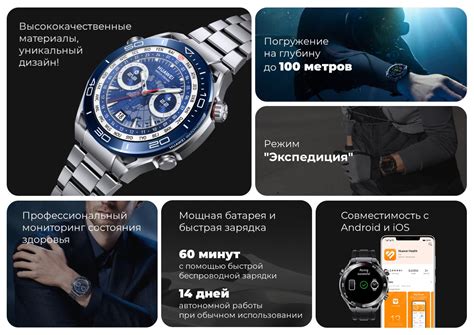 Купить умные часы Huawei Watch Ultimate в цвете Voyage Blue CLB B19 в