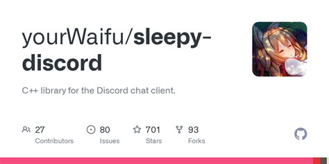 Releases Yourwaifu Sleepy Discord Github