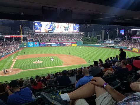 Section At Progressive Field RateYourSeats Com