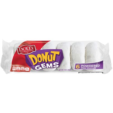 Dolly Madison Glazed Mini Donut Gems Mini Donuts Donettes Bulk Value
