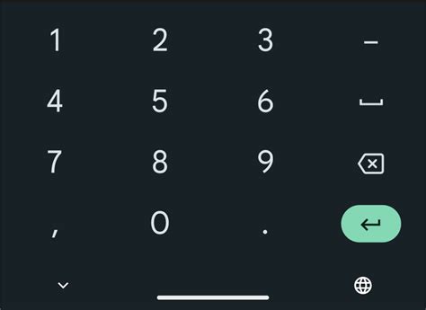 Keyboard Gboard 3x4 Numeric Keypad In Text Fields Android Enthusiasts Stack Exchange