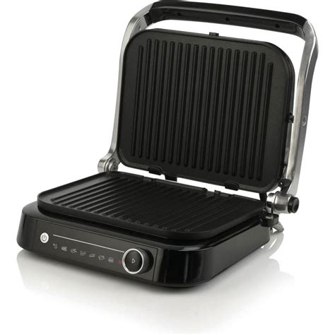 ГРИЛ GORENJE GCG2100S АВТОМАТИЧНИ ПРОГРАМИ, СИВ, КАПАК, 2100 W