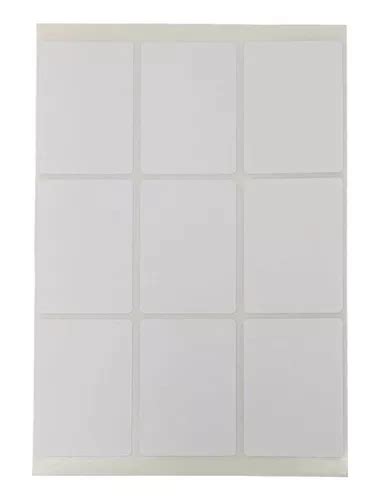 Etiqueta Adhesiva Janel Econo Pack Blanco Pzs MercadoLibre