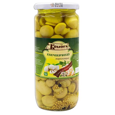 Шампиньоны консервированные Nuts Boom — Орехи и Сухофрукты в Украине