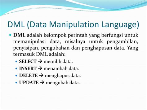 ppt manajemen basis data menggunakan sql server powerpoint