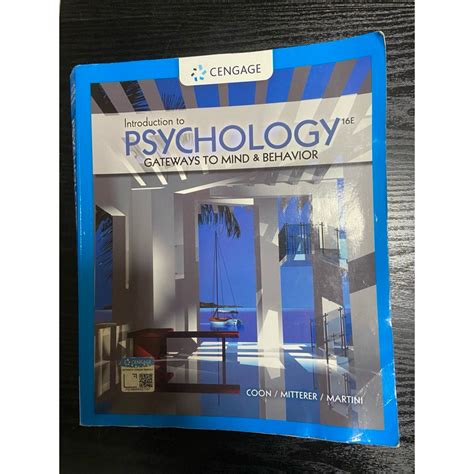 Introduction To Psychology 16e 有筆記 蝦皮購物