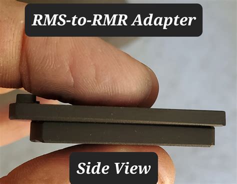 Rms To Rmr Adapter Red Dot Adapter Plate Sas Tactical Customs Llc
