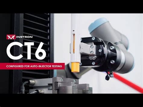 CT6 Cobot Configured For Auto Injector Testing YouTube