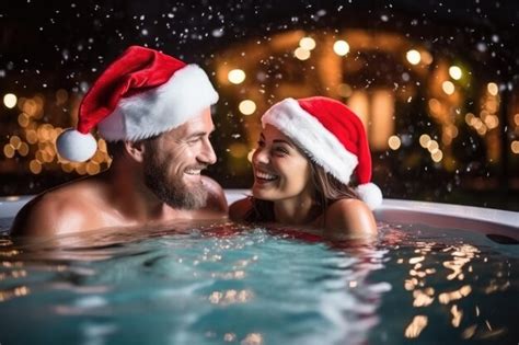 Premium Ai Image Celebrating Christmas And New Year In Hot Countries