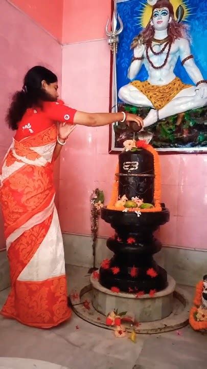 আজ শ্রাবণ মাসের অমাবস্যাতে আমরা শিবের মাথায় জল ঢাললাম🙏🏻🙏🏻🙏🏻