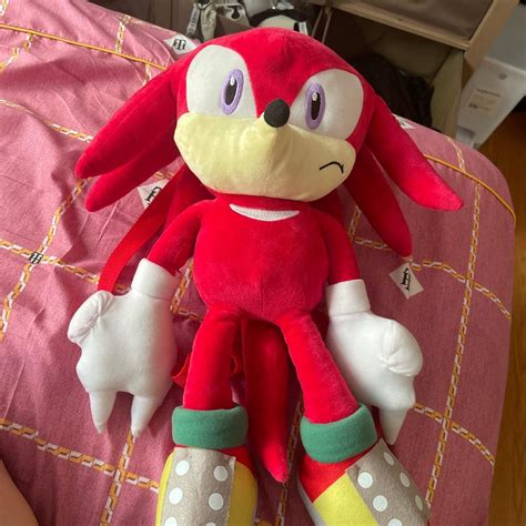 Y2k Knuckles Plush Backpack Depop