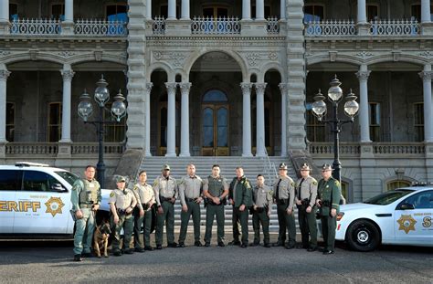 Governor Josh Green Md Hawaiʻi State Sheriffs Honored With