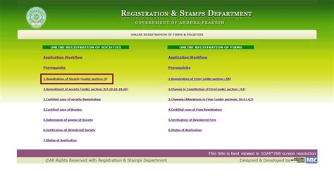 Society Registration In Andhra Pradesh