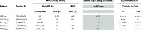 Correlation Of The In Silico Analysis Data With Experimental Data Of Download Scientific