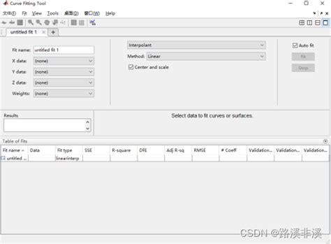 Matlab使用cftool进行曲线拟合 Csdn博客