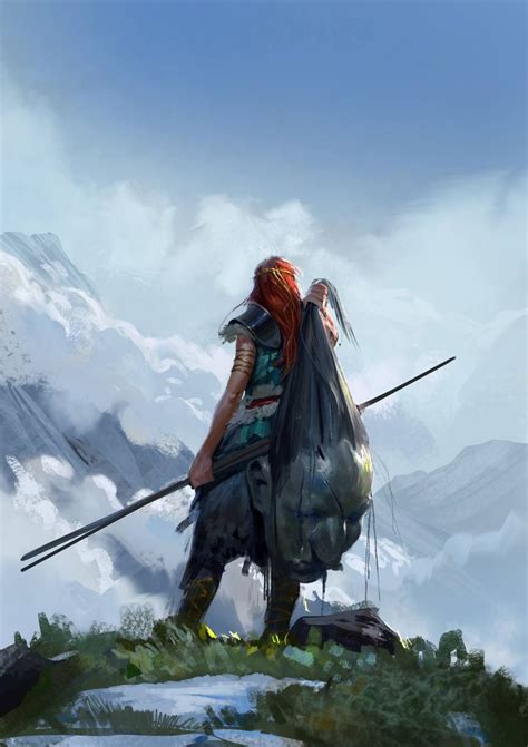 Fierce Lady Warriors Dtk Womenwarriors Art By Even Mehl Amundsen Aka