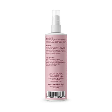 Na Pca Spray For Hydrated Skin Reserveage Reserveage