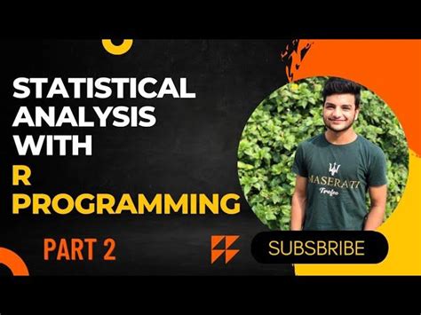 Rishabh Jain On Linkedin Statistical Analysis In R Programming Part 2