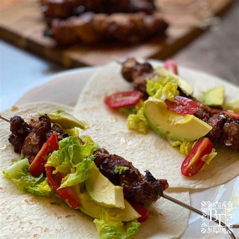 Bbq Pork Skewers Becs Table