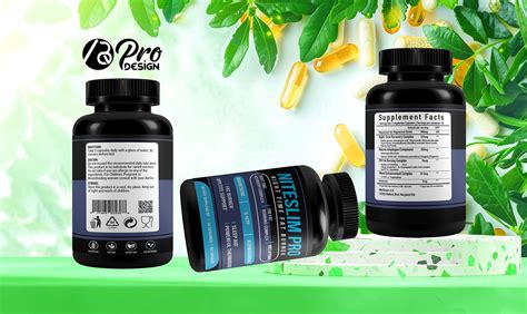 Fat Burner Supplement Label Design 2 Images Behance