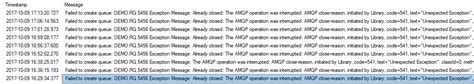 Amqp Operation Interrupted · Issue 363 · Rabbitmqrabbitmq Dotnet