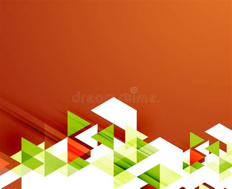 Triangle Pattern Composition Abstract Background Stock Vector Illustration Of Stylish