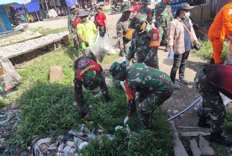 Kodim Mimika Bersama Seluruh Instansi Mahasiswa Dan Ormas Lakukan