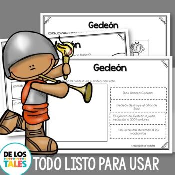 Personajes Bíblicos Gedeón by De los tales TPT
