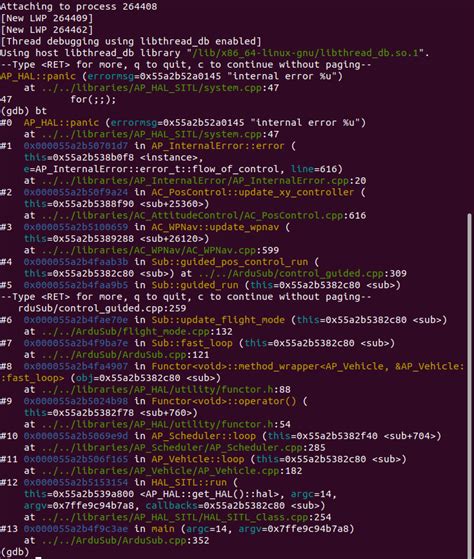 Memory Error After Gcs Failsafe Arduboat Ardupilot Discourse