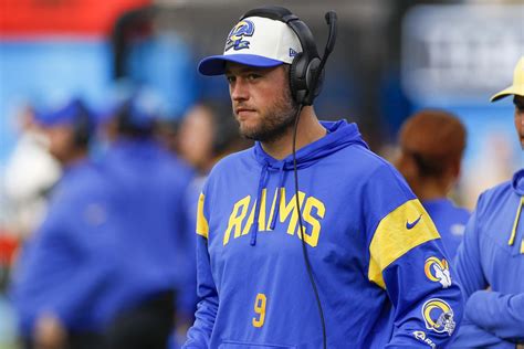 Matthew Stafford Ill Be Back With Or Without Sean Mcvay Turf Show