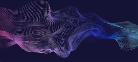 Premium Vector Abstract Technology Blue Background With Flowing Dot