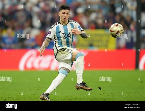 Argentina S Enzo Fernandez During The Fifa World Cup Final At Lusail