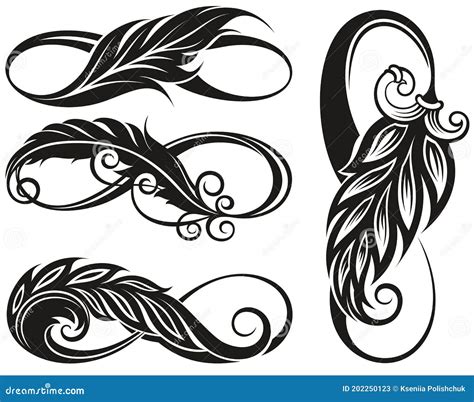 Infinity Symbol Love Feather