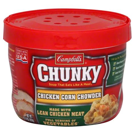 Campbells Chunky Chicken Corn Chowder Shop Soups And Chili At H E B