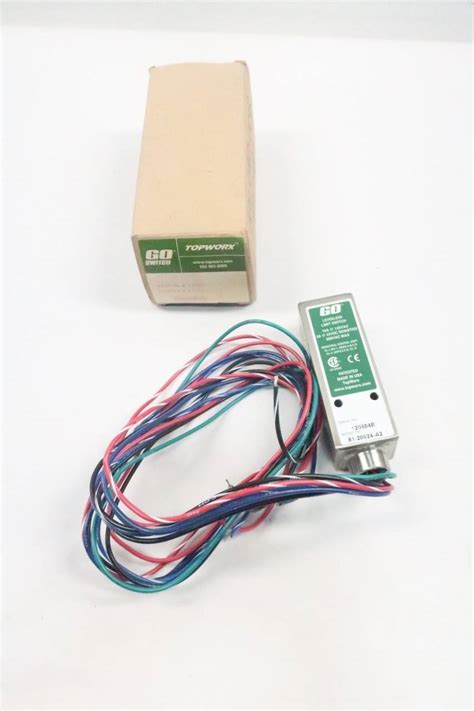 Topworx 81 2054 A2 Go Switch Leverless Limit Switch 600v Ac