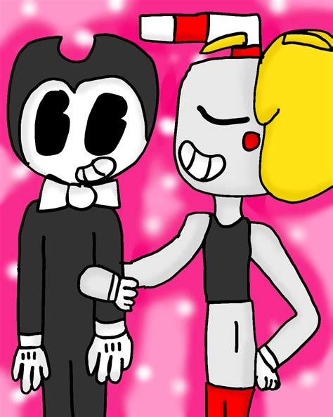 Bendy X Cuphead By Hearcall On Deviantart
