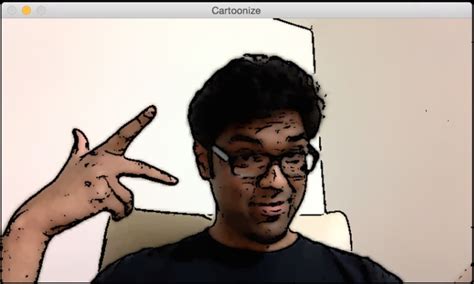 Cartoonizing An Image Opencv With Python By Example Book