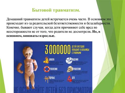 Бытовой травматизм презентация онлайн