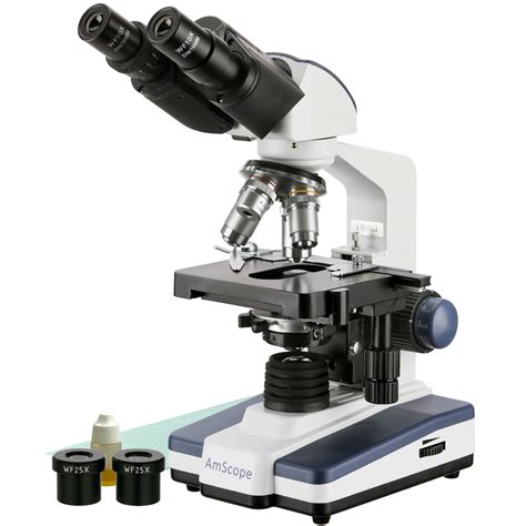 Lab Compound Microscope Amscope Binocular