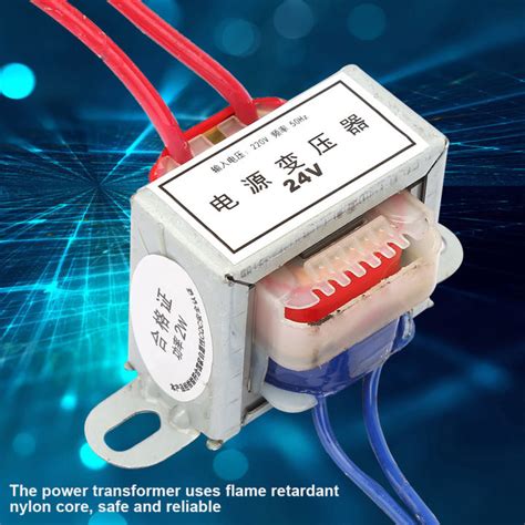 Power Transformer Ac 12v 24v Electric Power Transformer Output Voltage 2w Input 220v 50hz Ei