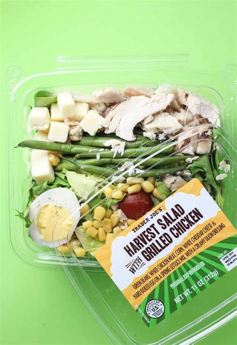 Trader Joe S Harvest Salad With Grilled Chicken BecomeBetty