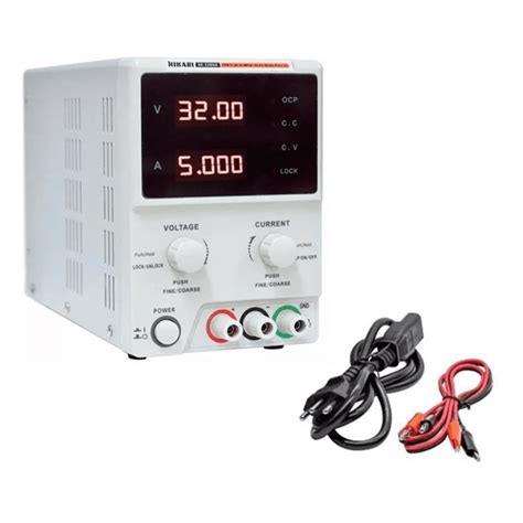Fonte De Alimentação 5a Hikari Hf 3205s Ilha Da EletrÔnica