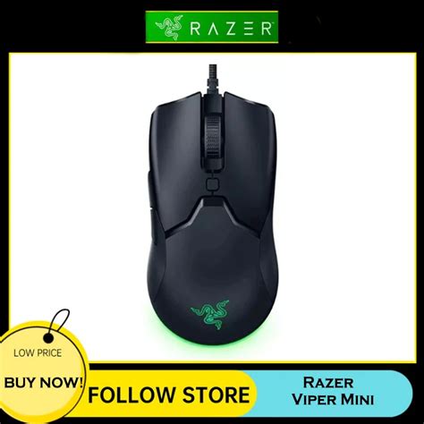Razer Viper Mini Wired Gaming Mouse Ultra Lightweight Design Chroma Rgb Light Dpi Rgb