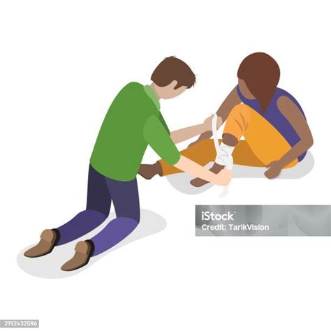 의료 응급 처치의 3d 아이소 메트릭 평면 벡터 그림 항목 2 구급차에 대한 스톡 벡터 아트 및 기타 이미지 구급차 구조 뇌전증 Istock