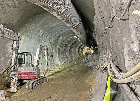 Tunneling Completed Still A Lot Of Work To Finish Great Job To All