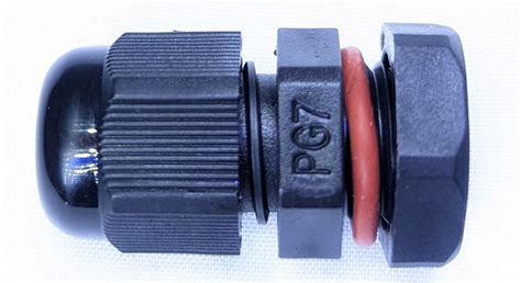 Cable Gland Pg7 Black Blinky Pixels