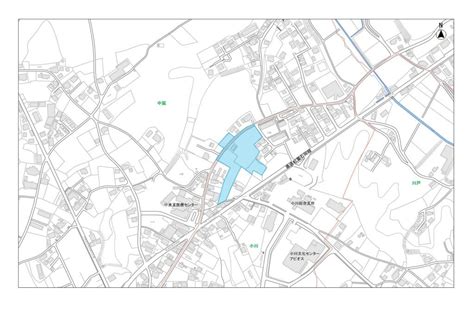 供用開始区域地図 小美玉市公式ホームページ