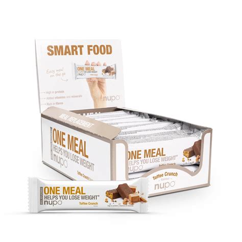 One Meal Bar Toffee Crunch For Weight Loss And Weight Control Nupo